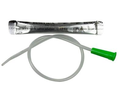 中国 20cm/40cm 14Fr Hydrophilic Intermittent Catheter With Easy-break Water Sachet Customed Color 販売のため