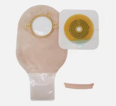 China Drainable Ostomy Bag Colostomy 2 Piece Colostomy Bags 57mm With Hook And Loop Closure for sale