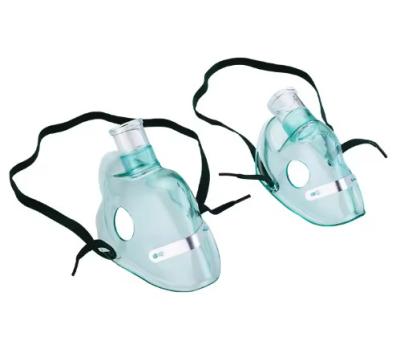 Cina High Concentration Medical Sterile Adjustable Nebulizer Face Mask Pvc Nebulizer Mask Kit in vendita