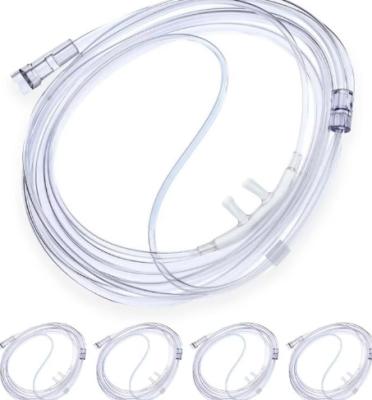 China 2.1m Nasal Oxygen Cannula Oxygen Tube For Infant And Adult Te koop