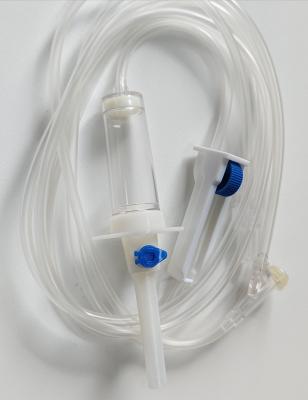 China 10/15 Drops/ml Medical IV Infusion Giving Fluid Drip Set Sterile IV Administration Infusion Set for sale