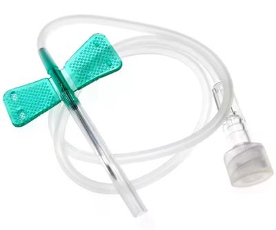 Cina set per vene del cuoio capelluto medico 19G 20G 21G 22G 23G 24G 25G 26G 27G ago farfalla in vendita