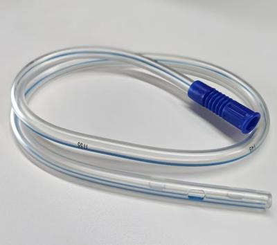 China Medische kwaliteit PVC 12Fr maagbuis met een ondoorzichtige lijn over de hele lengte van 1200 mm Te koop
