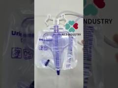 Sac externe médical d'urine d'urine de drainage de sac d'urine de système jetable médical de mètre