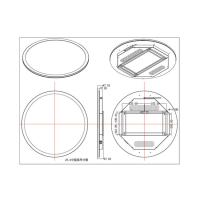 China 23.6 Inch Round LCD Display for sale