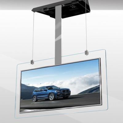China 55 Inch 1080p Android Transparent LCD Display Transparent Digital Signage OLED Display Double Sided for sale