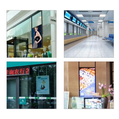 China High Brightness Window Facing Display Single Double Side Ultra Thin 43 49 55 LCD Advertising Display for sale