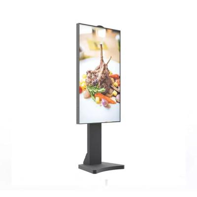 China Vertical Totem Window Facing Display LCD Advertising Digital High Brightness Double Sided Dual Screen Single 43 46 55 65 for sale