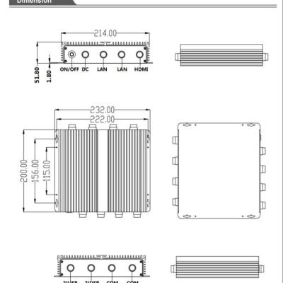 China 7 Inch Open Frame LCD Display Waterproof I5 I7 Windows OS Customized Supported for sale