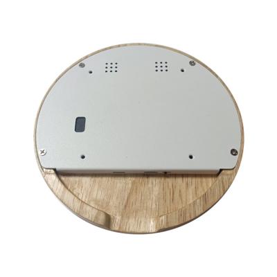 China 5 Inch Wood Frame Round LCD Display Touch Screen 1080x1080 250nits TYPE-C Micro USB for sale