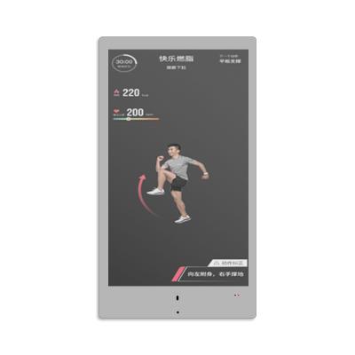 China Wall Hanging LCD Digital Signage 32"-65" Gym Fitness Touch Screen Home Gym Android Smart Magic Mirror Media Advertising for sale