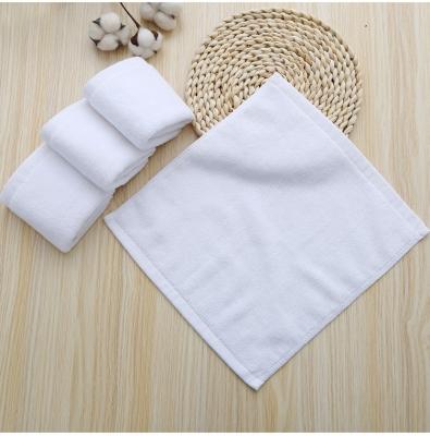 China Plain Design Wholesale Luxury 30*30cm Cotton Terry Towels Hotel Hand Towel for sale