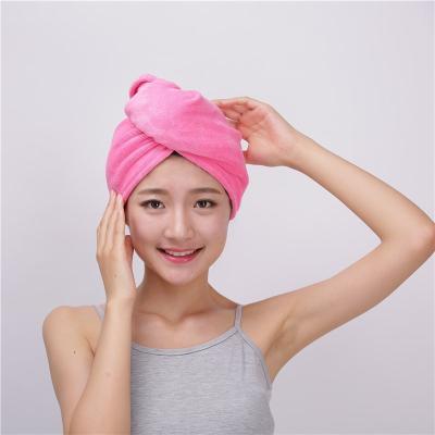 China Super Water Absorbency Microfiber Hair Turban towel,Microfiber Hair Wraps ,Microfiber Hair Drying Towel for sale