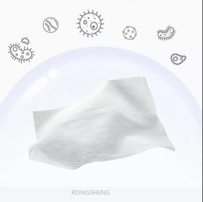 China Disposable White Alcohol Wet Wipes , Non Woven Antiseptic Baby Wipes for sale