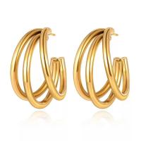 China Richstar Geometric Stud Earrings - Round, Square, Oval & Rectangle Shapes in 3 Sizes with Multiple Fastening Options for sale