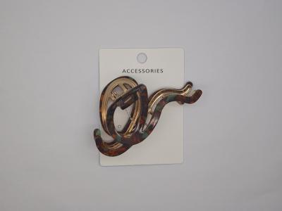 China Lightweight Acrylic Hair Accessories Acetate Hair Claw For Women for sale