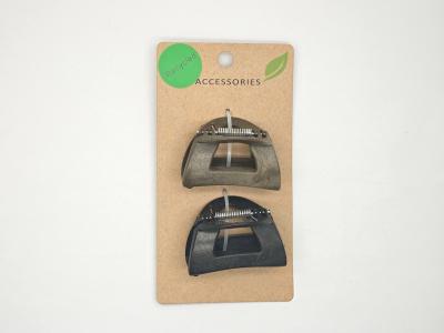 Chine Accessoires de cheveux en plastique ensemble de pinces à griffes en plastique pour les coiffures polyvalentes à vendre