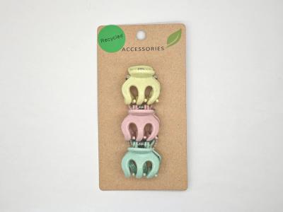 Chine Des griffes de cheveux colorées Mini Cute Hair Claw Clip Pour des coiffures sophistiquées et élégantes à vendre