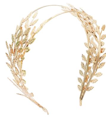 China Delicate Golden Hairband For Women Daily Wear or Special Occasion for sale