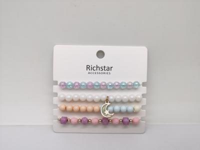 China Customizable Practical Multiple Pieces Bead Bracelet for Girls' Jewelry Collection for sale