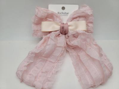 China Modieus Bowknot haarclip voor vrouwen, Bowknot lente haarclip Te koop