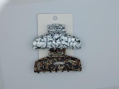 China Various Colors Basic Design Acrylic Hair Claw Clip Perfect for Any Occasion for sale