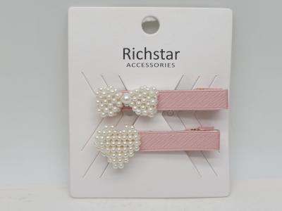 China Various Usages Cute Pearl Hair Clips in Multi Packs with Various Patterns for sale