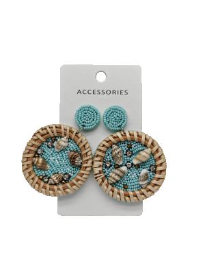 China Bohemian Beach Style Turtle Dolphin Shell Drop Earrings for sale