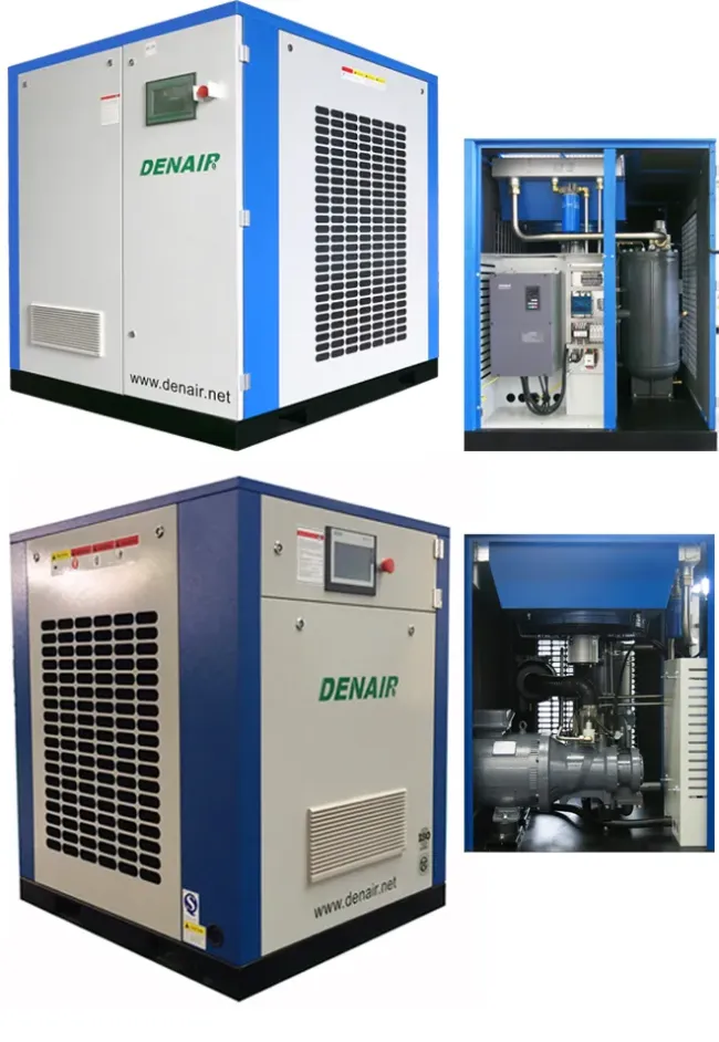 Permanent Magnet AC Inverter Screw Air Compressors