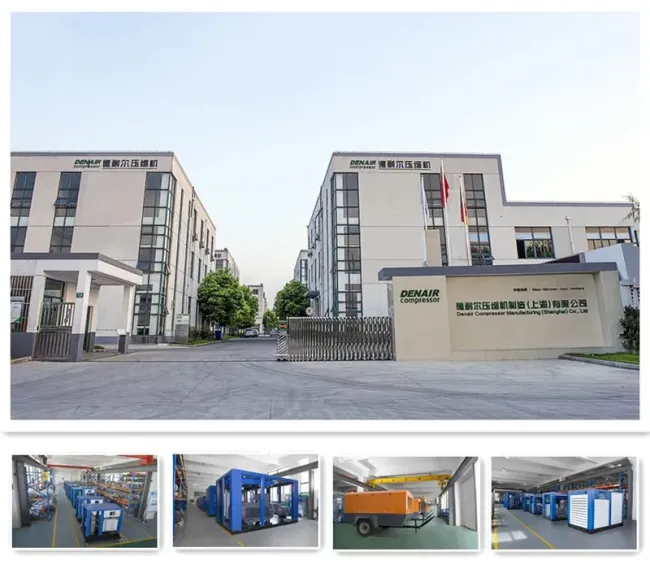 Denair VFD Screw Air Compressor For Printing Industry