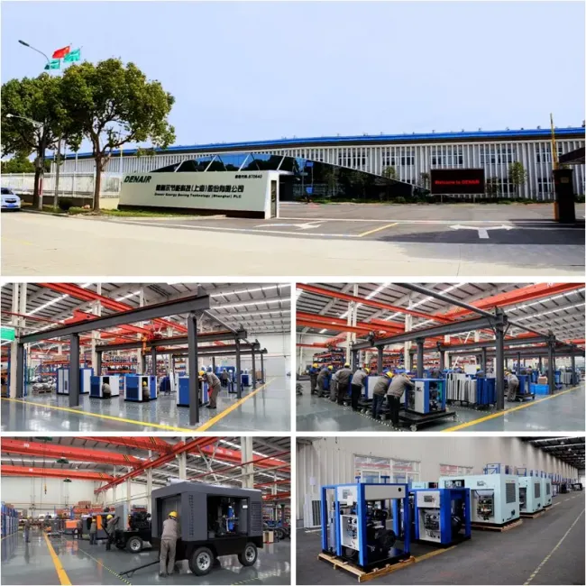 Customized VSD VFD Inverter Conversion Screw Air Compressor for Industrial Equipment