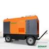 Quality 424 Cfm 7 Bar Diesel Portable Air Compressor for Sand Blasting/Mining/Jack for sale