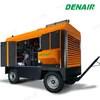 Quality 424 Cfm 7 Bar Diesel Portable Air Compressor for Sand Blasting/Mining/Jack for sale