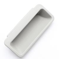 China DMK025 Oval Embedded Plastic Handle Distribution Box Iron Cabinet Concealed Handle for sale