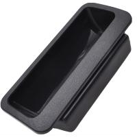 China DMK025 Oval Embedded Plastic Handle Distribution Box Iron Cabinet Concealed Handle for sale