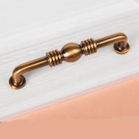 China Classic Style Zinc Decorative Pull Handle Kitchen Cabinet for sale