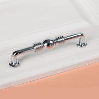 China Classic Style Zinc Decorative Pull Handle Kitchen Cabinet for sale