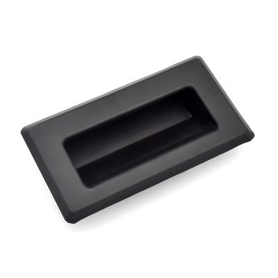 China Het zwarte Plastiek verborg Industrieel Trekkrachthandvat 142x78x30mm Te koop