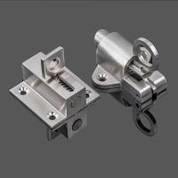 China Hardware Spring Latch Lock Stainless Steel Security Pull Ring Bounce Bolt For Window for sale
