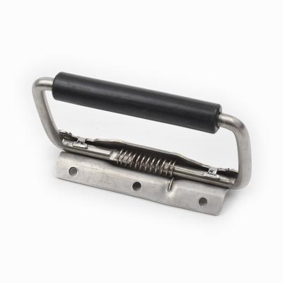 Cina Petto a molle del supporto di acciaio inossidabile 304 della maniglia 2mm di caso con la presa di gomma in vendita