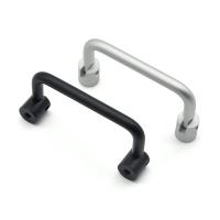 China Minimalist Wardrobe Pull Handle 40mm Hardware 90 Degree Folding for sale