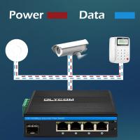 China 5 Port Industrial POE Network Switch for sale