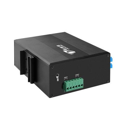China 10 Port 2.5G SFP Bypass Managed Industrial POE Fiber Switch 8*10/100/1000mbps RJ45 for sale