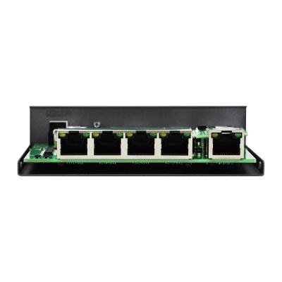 China Olycom 4 Port Gigabit PoE Extender With 4 Port PoE Switch 60W Budget 100-Meter Distance for sale