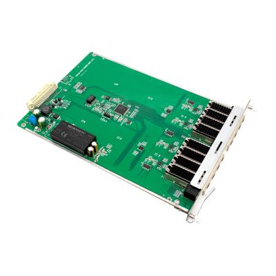 China Transmissão DWDM/CWDM 8*Sfp+ 10G OTU Transponder Card banda C 50GHz 96 ondas for sale