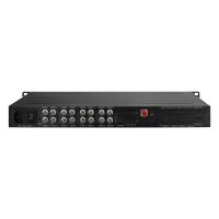 Cina 1080p 4K AHD CVI TVI Video Media Converter Digital Optical Extender 1u Rack 16 Porta in vendita