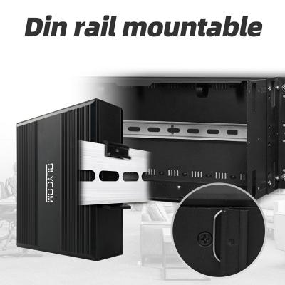 China 6KV Fast Ethernet Media Converter Auto Sensing Gigabit Ethernet Fiber Media Converter for sale