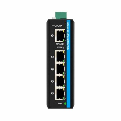 China Hardened 10/100/1000mbps Mini Unmanaged Network Switch Poe Switch 12-48v DC for sale