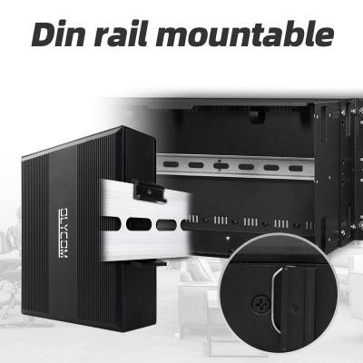 Chine Convertisseur multimédia en fibre optique mini 2 ports 10/100 mpbs avec commutateur Ethernet LC 1RJ45+1SFP pour une utilisation en extérieur à vendre