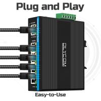 China 5 Port Gigabit Solar PoE Switch for sale